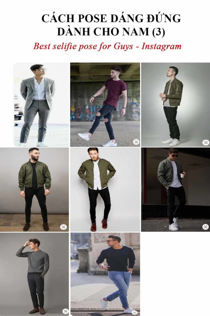 Tổng Hợp Cách Tạo Dáng Chụp Ảnh Đẹp Dành Cho Nam - Lily Bridal